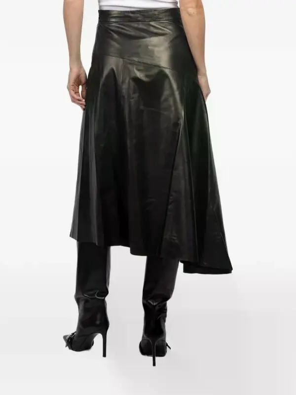 KULSON Panelled A-line Skirt