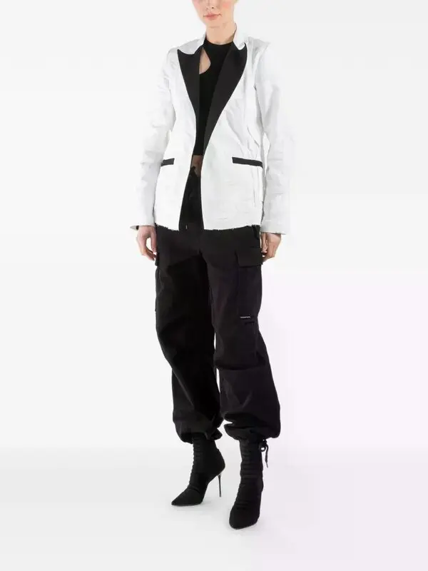 GREG LAUREN Painter Ollie Contrast-trim Jacket