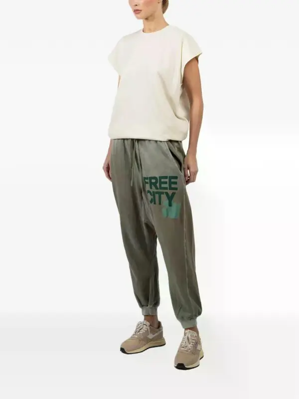 FREECITY Graphic Trousers - Green