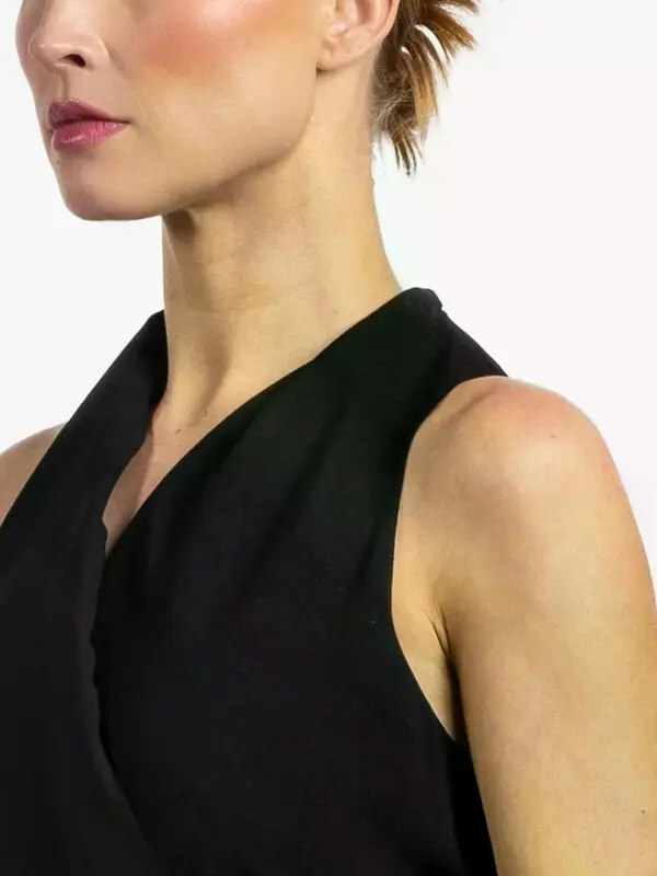 PETER COHEN Tie-fastening Top - Black