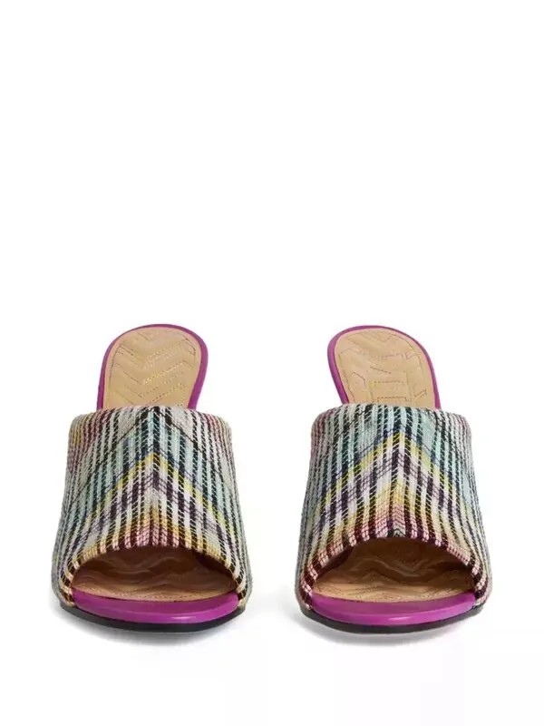 Missoni Zig Zag Heel Sandals