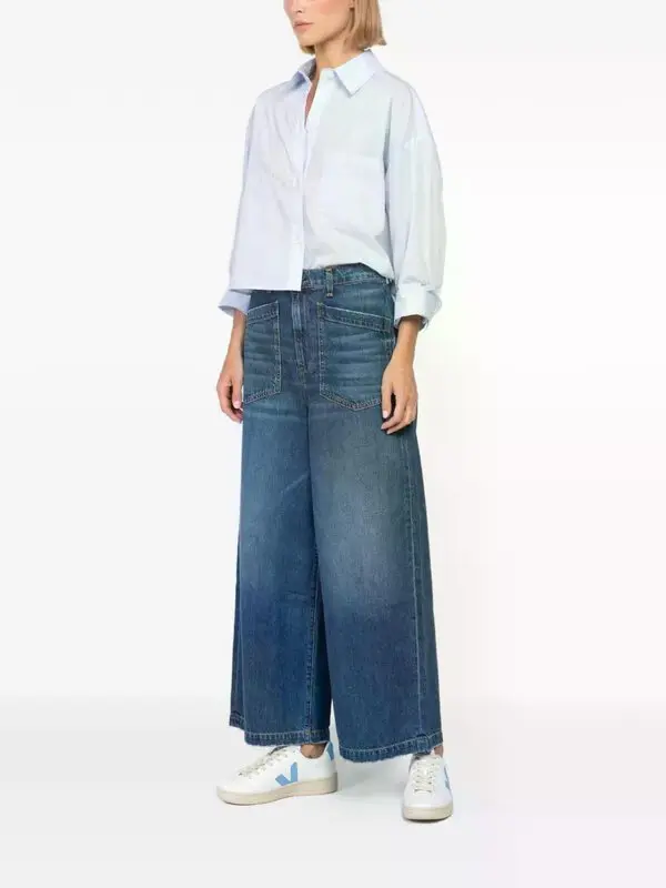ASKK NY Virginia Wide Leg Jeans