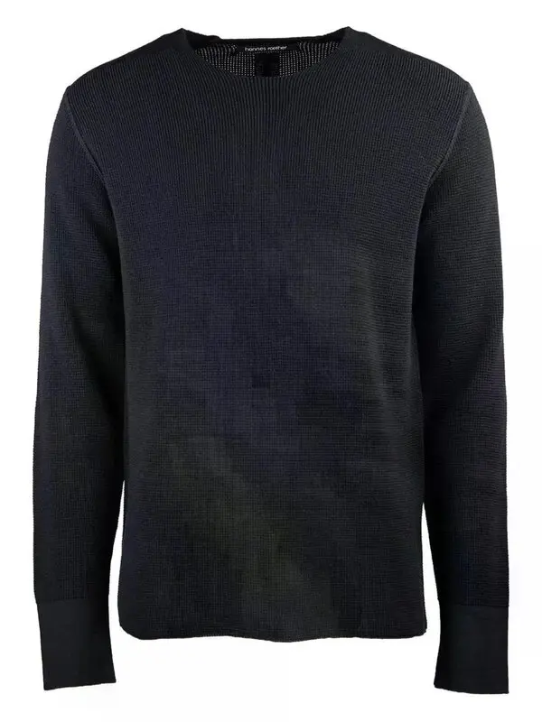 HANNES ROETHER Long-sleeve Crew-neck Sweater