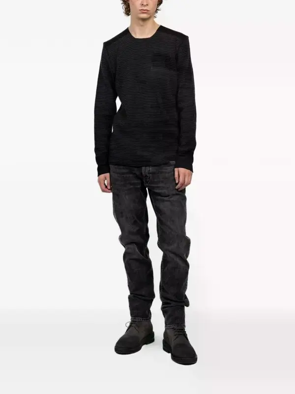 HANNES ROETHER Long-sleeve Crew-neck Sweater