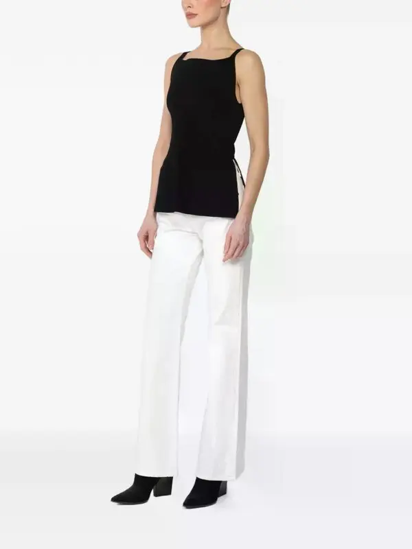 HIGH SPORT Asher Square-neck Top