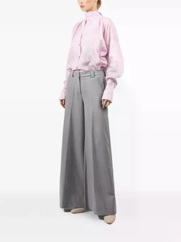 THELATEST Cecilia Bow-detail Buttoned Shirt - Pink