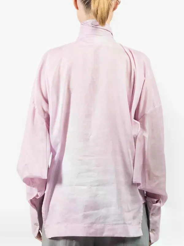 THELATEST Cecilia Bow-detail Buttoned Shirt - Pink