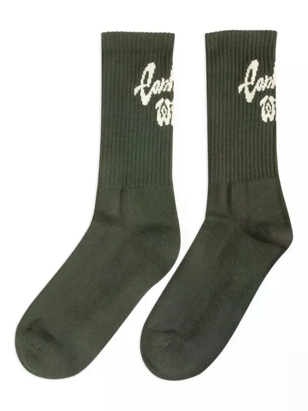 Carhartt Work In Progress Chedda Socks - Green
