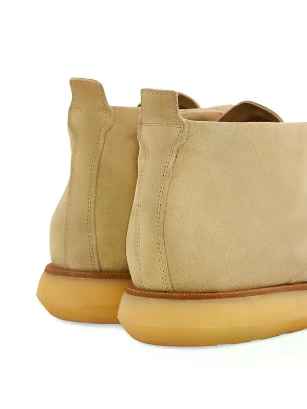 FERRAGAMO Suede Desert Boots - Neutrals