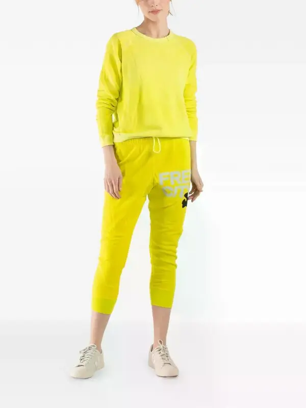 FREECITY Logo Sweatpants - Yellow