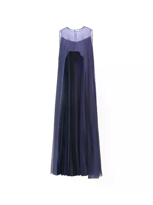 GEMY MAALOUF Cape-insert Gown