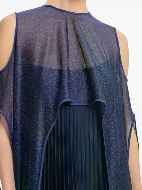 GEMY MAALOUF Cape-insert Gown