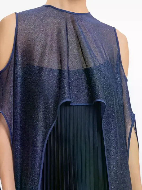GEMY MAALOUF Cape-insert Gown