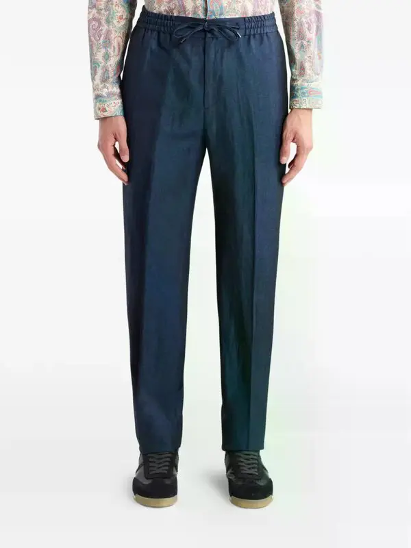 Etro Drawstring-waist Trousers