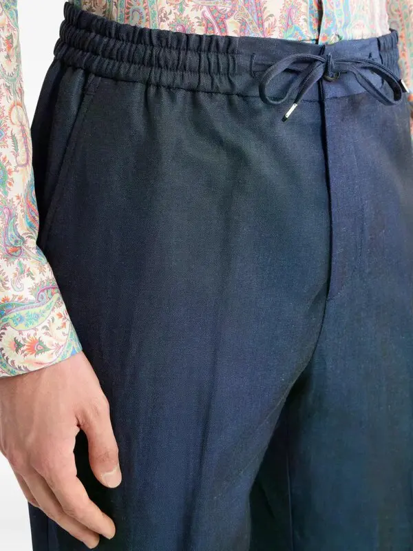 Etro Drawstring-waist Trousers