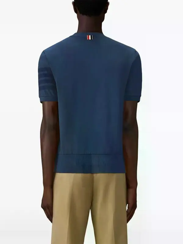 Thom Browne 4-bar Crew-neck T-shirt