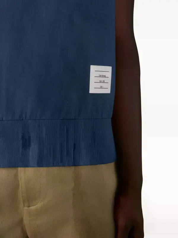 Thom Browne 4-bar Crew-neck T-shirt