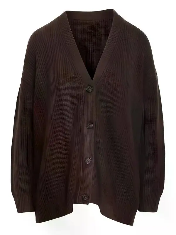 Jenni Kayne Cocoon Button Cashmere Cardigan - Brown