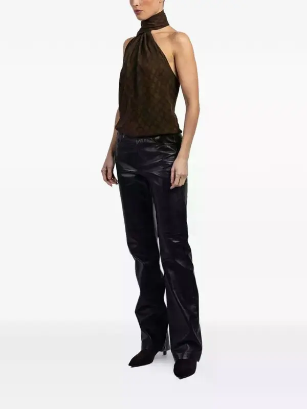 CORTANA Georgette Halterneck Top
