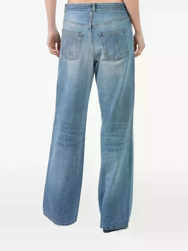TEURN STUDIOS Wide Leg Boyfriend Jeans