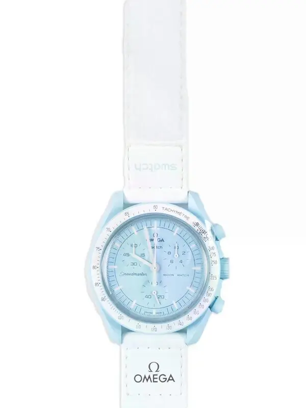 SWATCH Omega X Mission To Uranus 47.30mm Watch - Blue