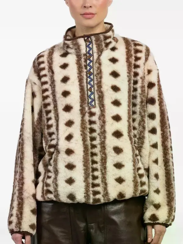 Xirena Geometric-pattern Sweatshirt