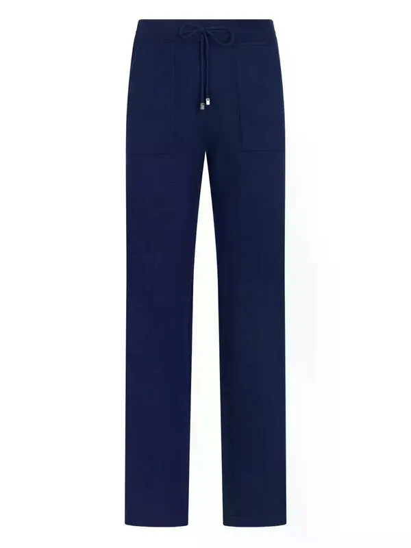 Malo Drawstring Trousers - Blue