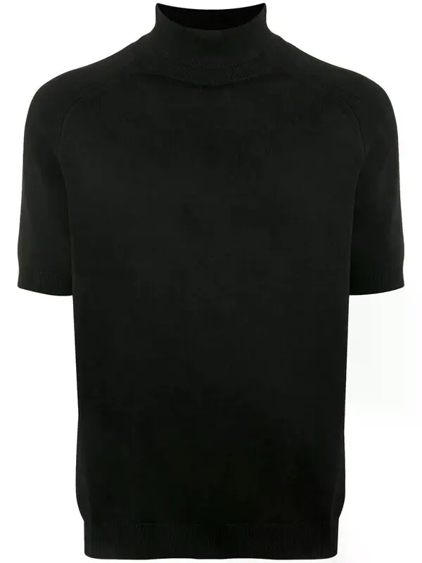 PORTS V Short-sleeved Roll-neck Top