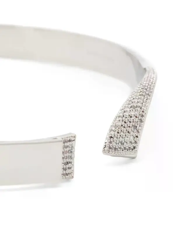 Eddie Borgo Pavé Folded Collar Necklace