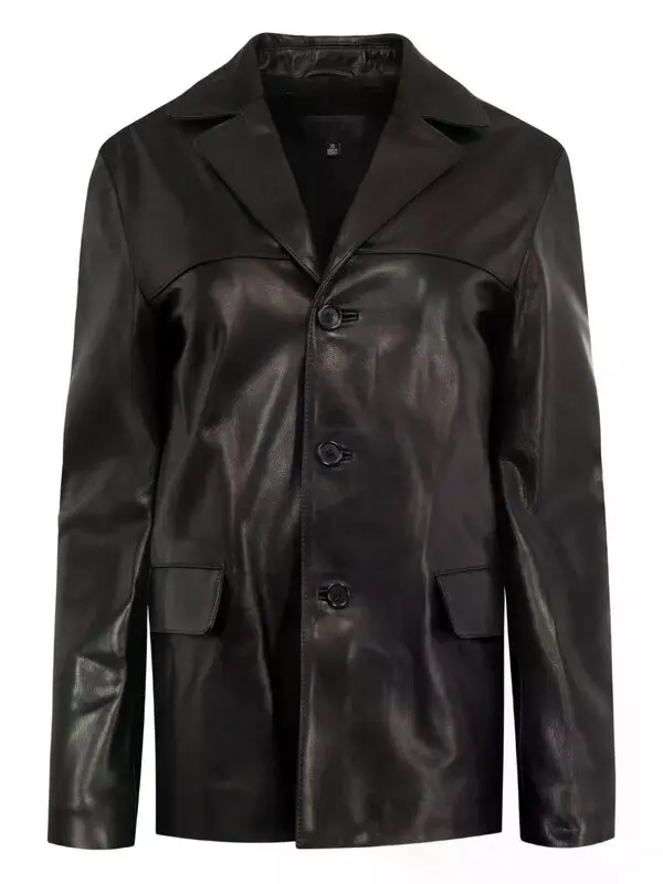 NILI LOTAN Tristan Leather Jacket