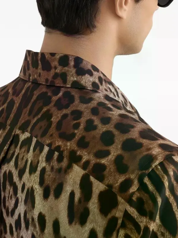 Dolce & Gabbana Leopard-print Shirt