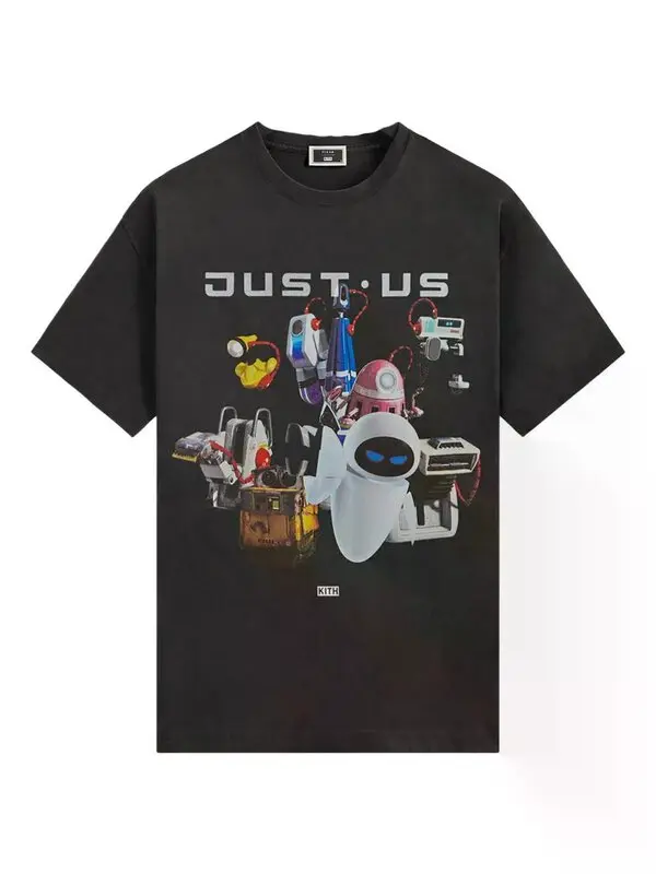 Kith X Disney Pixar Wall-e Just Us T-shirt - Black