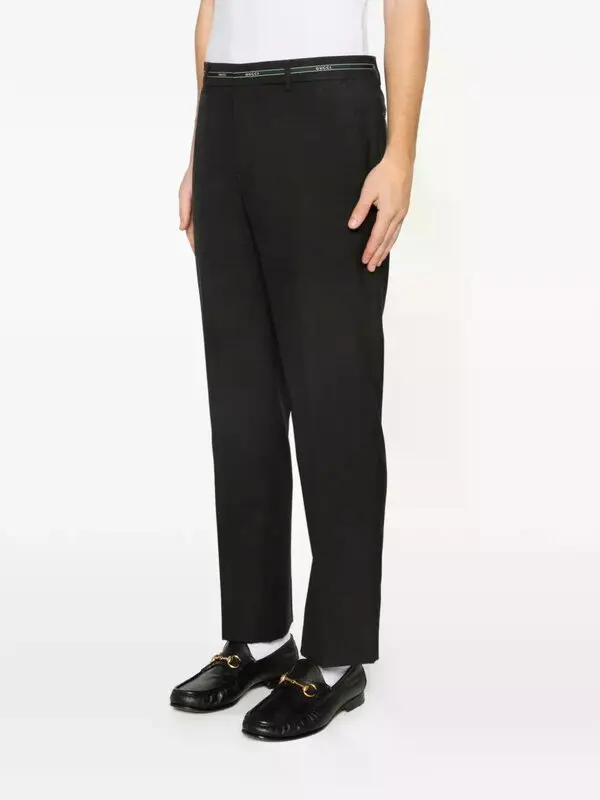 Gucci Logo-waistband Trousers
