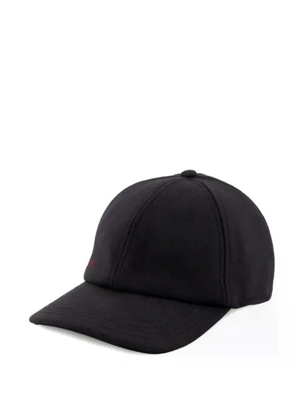 Gucci Logo-embroidered Cap - Black