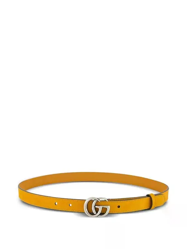 Gucci Gg Marmont Leather Belt - Brown