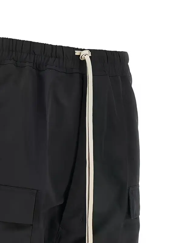 Rick Owens Drawstring Cargo-pocket Shorts