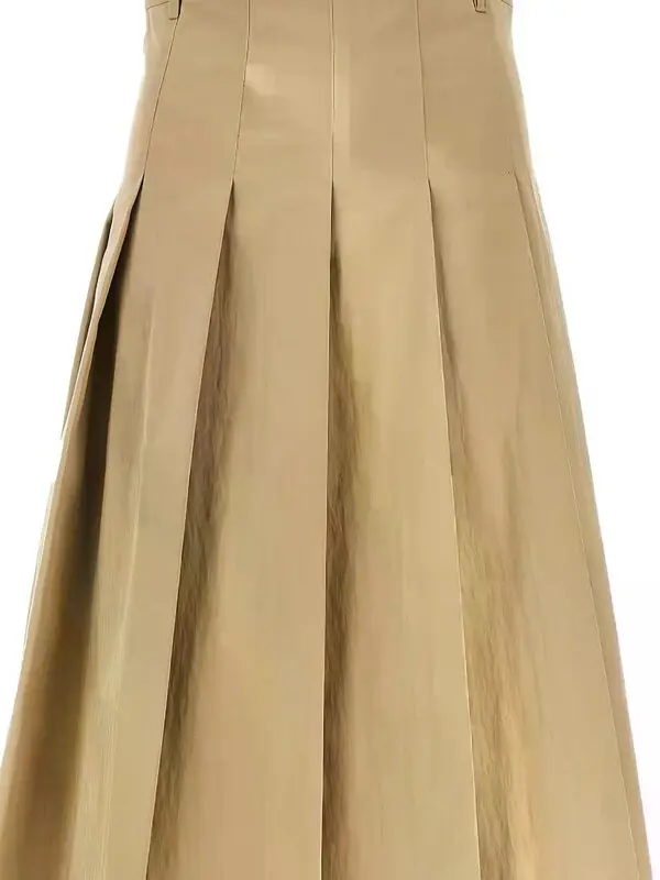Max Mara Pleated Midi Skirt
