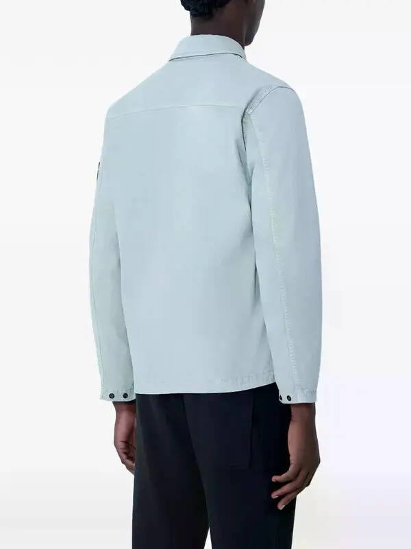 Stone Island Patch Zip Shirt