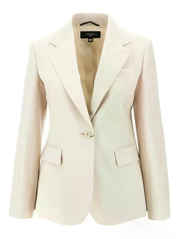 Max Mara Notched-lapel Blazer - Neutrals