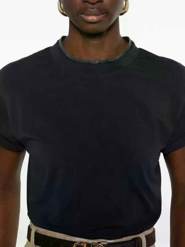 Brunello Cucinelli High-neck T-shirt