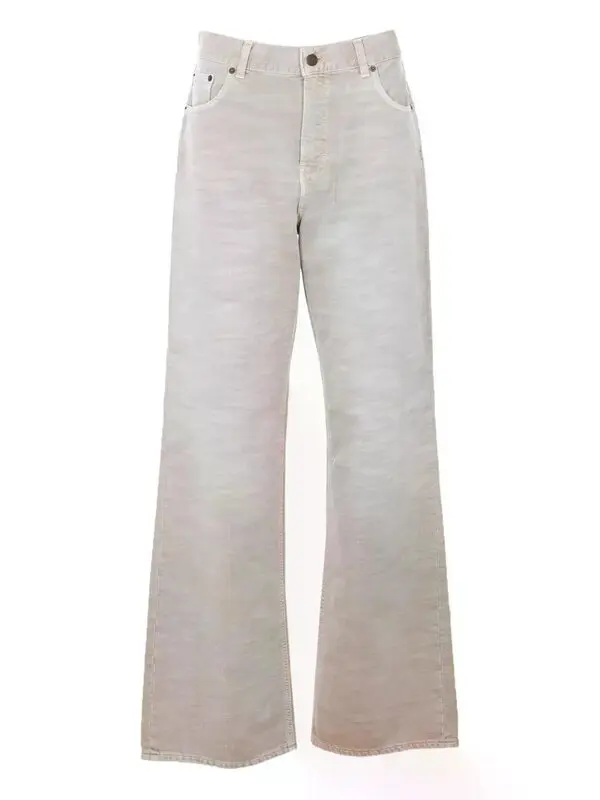 HAIKURE Korea Bull Five-pocket Jeans - Neutrals