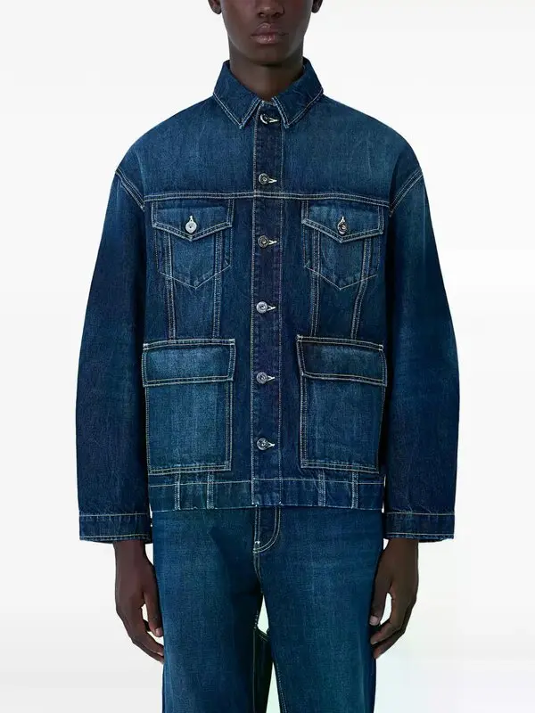 JEAN PAUL GAULTIER Denim Trucker Jacket