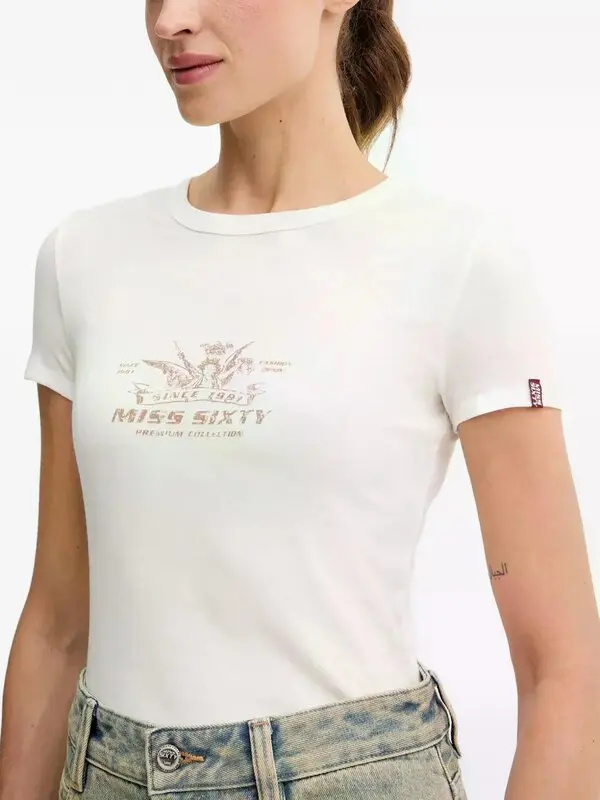 Miss Sixty Printed T-shirt - White