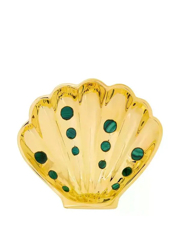 Jonathan Adler Ja Clam Shell Decorative Tray - Gold