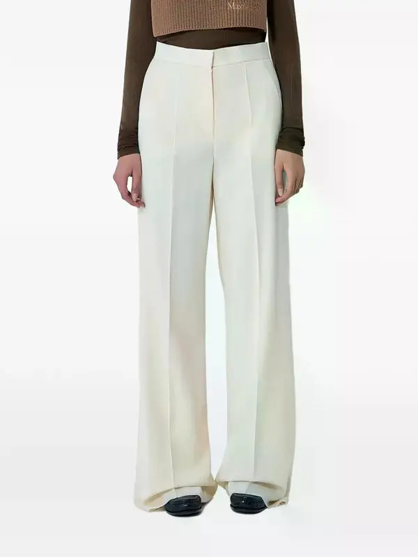 Max Mara High-rise Pleated Trousers