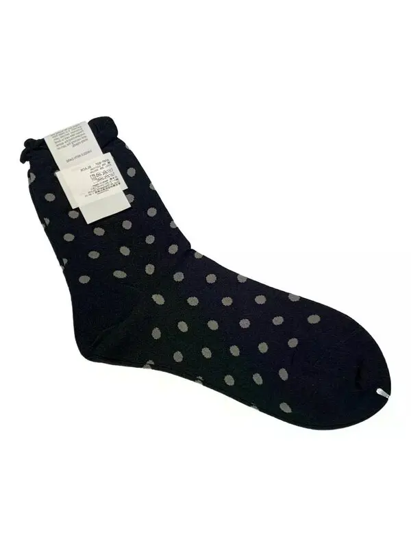 ANTIPAST Polka-dot Pattern Socks - Black