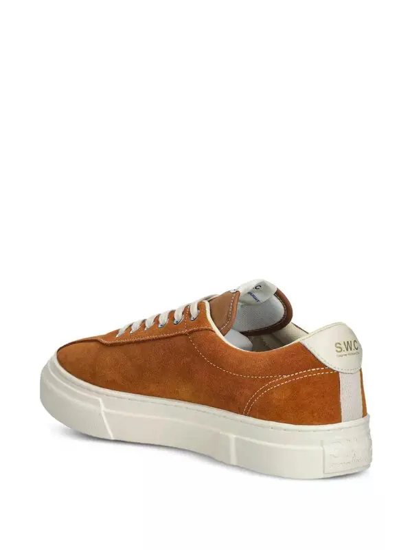 S.W.C STEPNEY WORKERS CLUB Dellow 02 Suede Sneakers - Brown