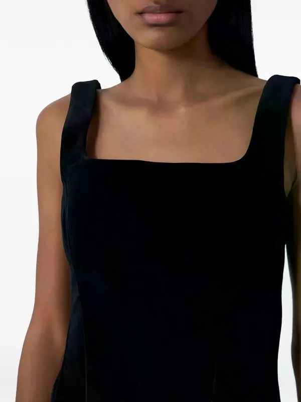 Max Mara Velvet Sleeveless Top