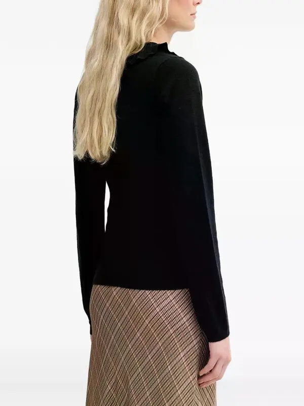 Munthe Livo Tie Sweater - Black