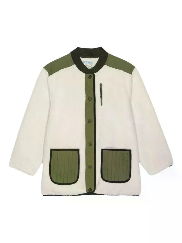 The Great. Quilted Jacket With Patch Pockets